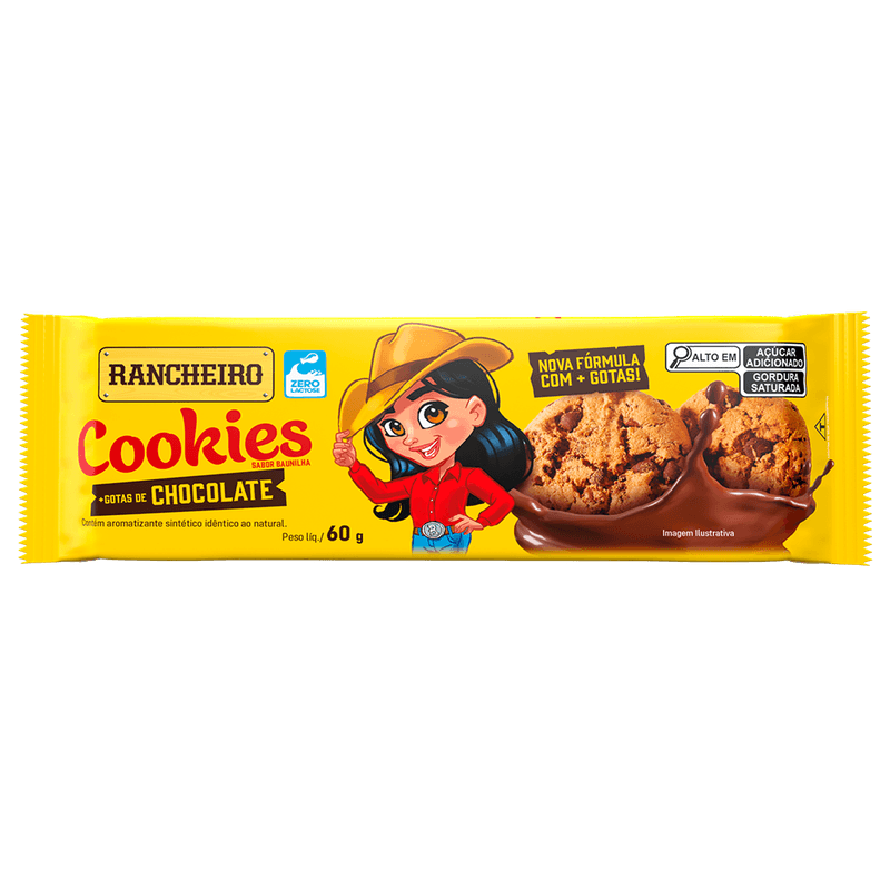 COOKIES RANCHEIRO 60G - Rancheiro