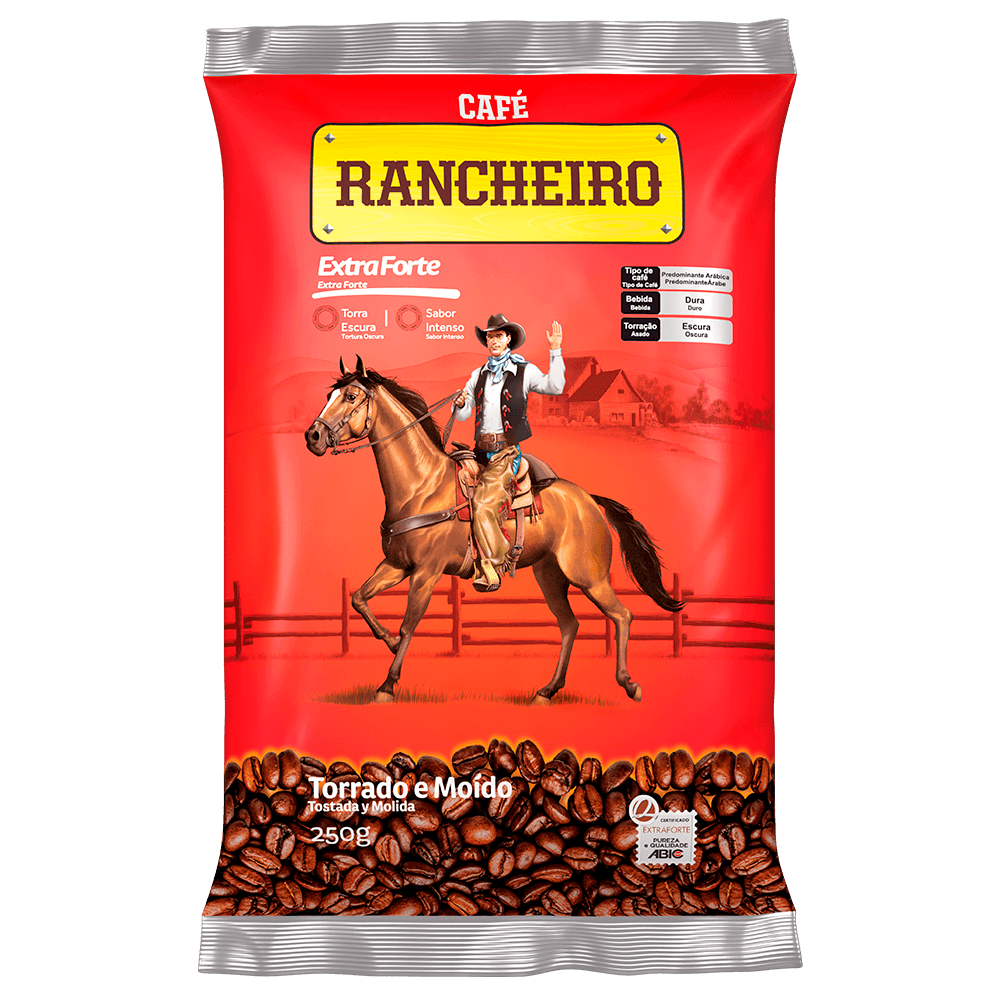 CAFÉ RANCHEIRO EXTRA FORTE ALMOFADA 250G - Rancheiro